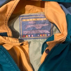 Jackets & Coats | Vintage Boat Work Zip Up Windbreaker | Poshmark